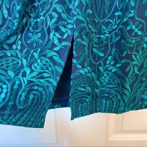 JS Collections | Dresses | Js Collections Floral Embroidered Cocktail ...